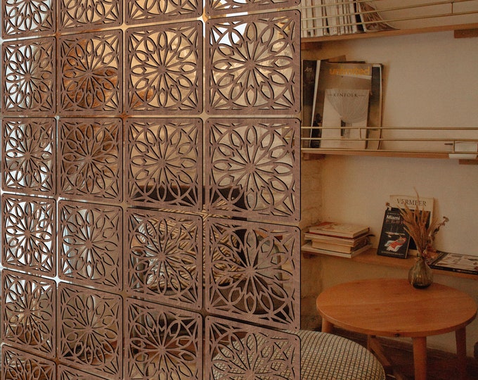 Wooden Hanging Room Divider Panels, Hanging Wooden Room Dividers ...