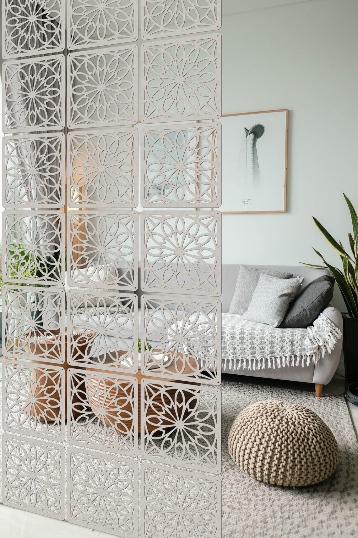 Wooden Hanging Room Divider Panels, Hanging Wooden Room Dividers ...