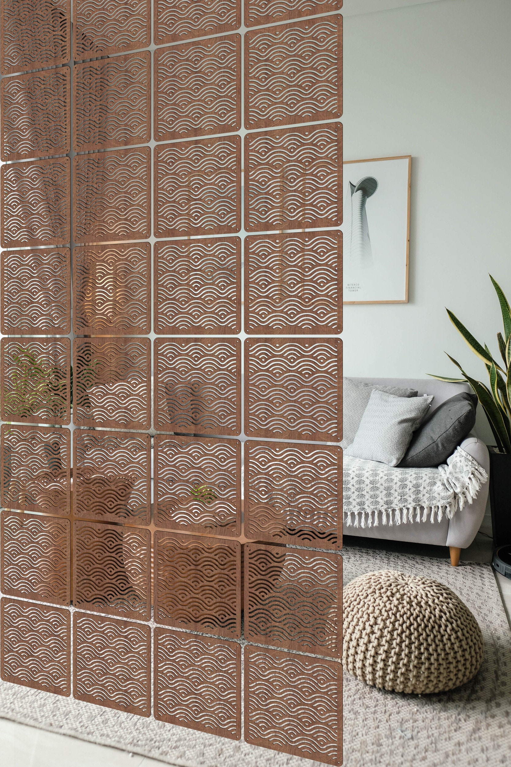 Room Divider Screen, Wall Divider, Hanging Room Partition, Privacy ...