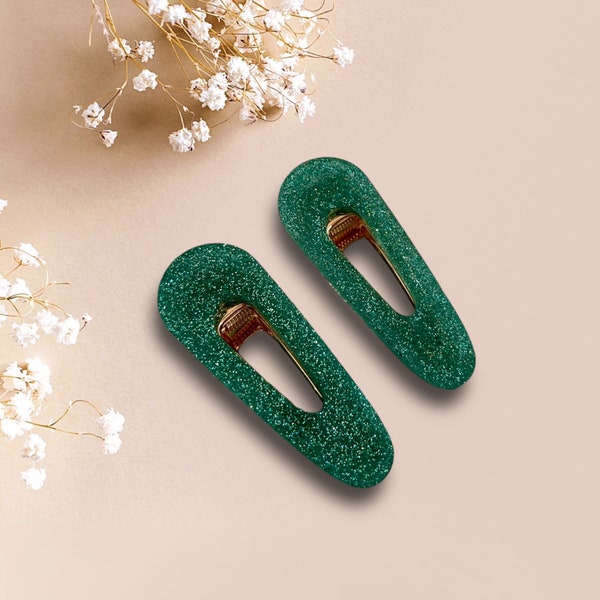 Acrylic Hair Clips - Etsy