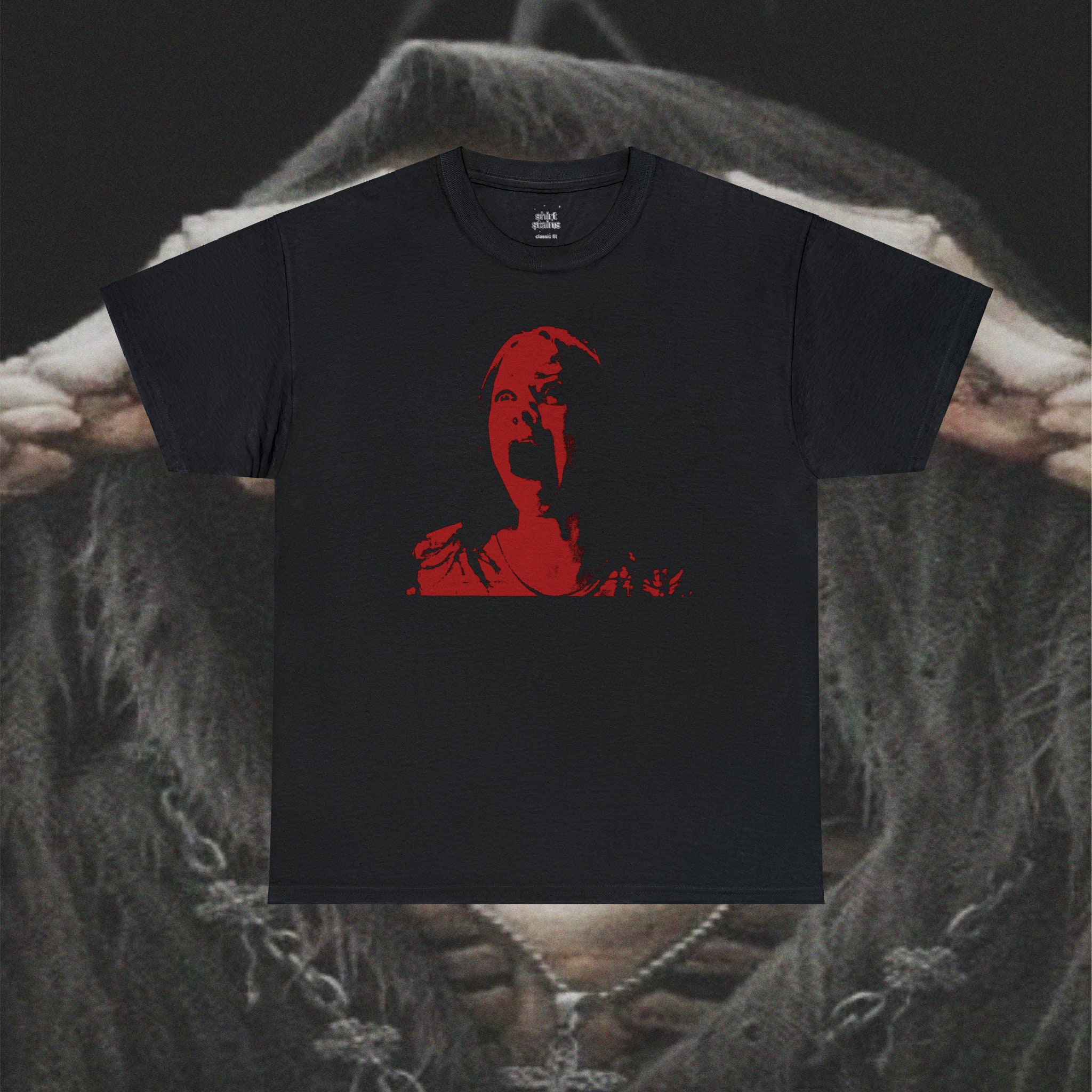 Jenna Ortega Iconic Scream Tee Gender Neutral Classic Fitting Tee ...