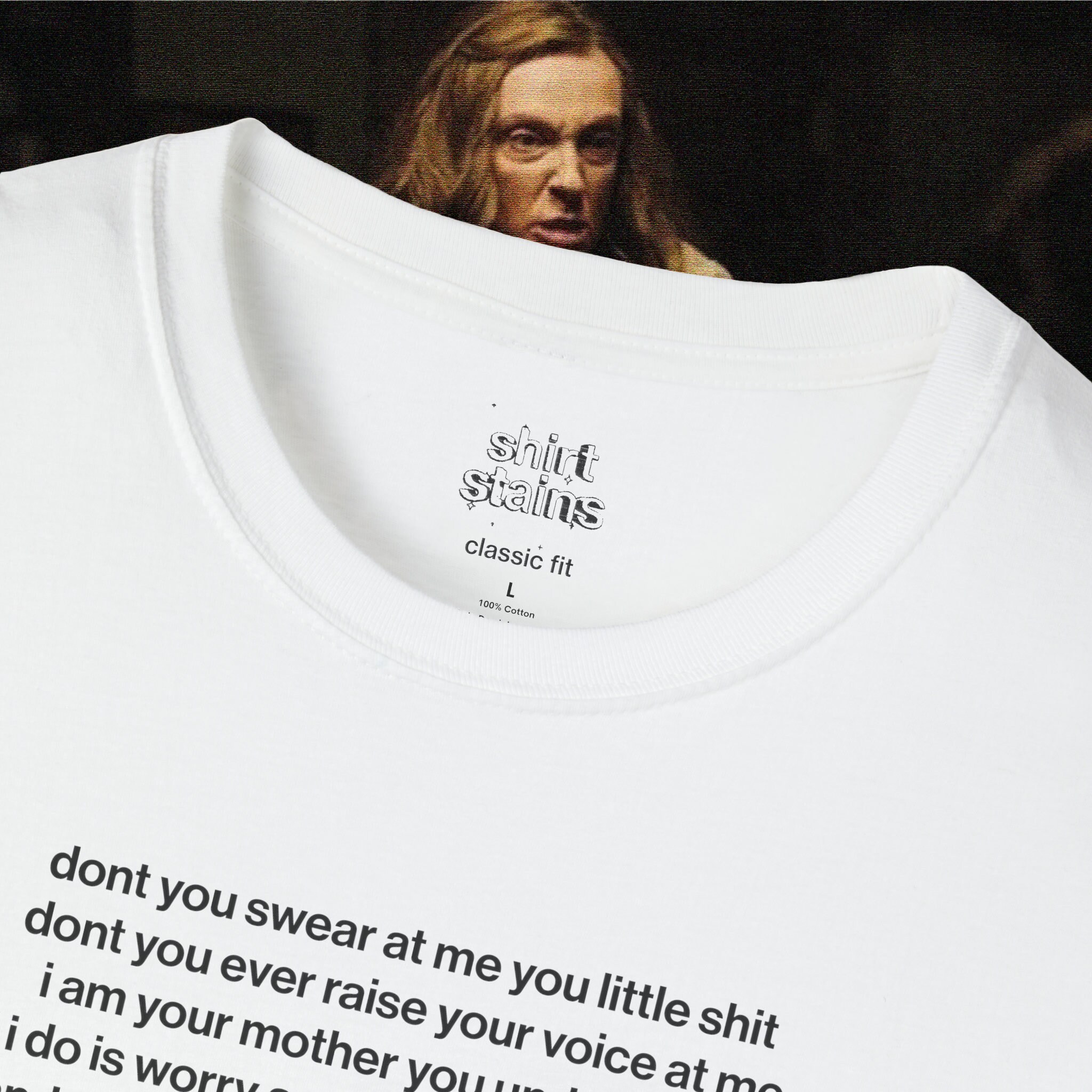 Toni Collette A24 Hereditary Iconic Freakout Monologue Meme Tee Classic ...
