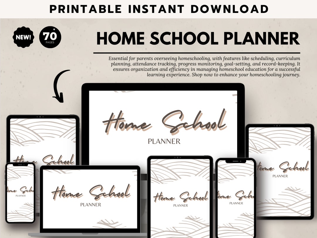 Homeschool Planner, Academic Planner, Home School Planner, Homeschool ...