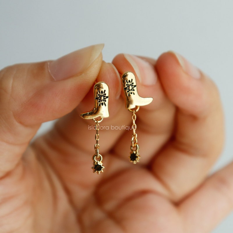 Western Spur Earrings - Etsy