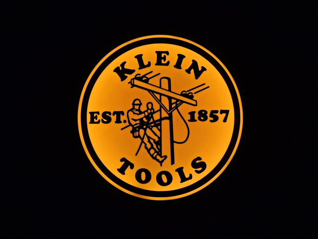 Klein Tools Fan Art - 3D Printed LED Lightbox Sign - Etsy
