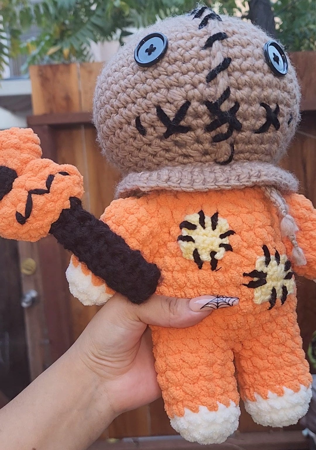 Sam Trick or Treat Crochet Plushie - Etsy