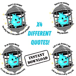 There's No Escape, Luma Star Quote PNG Digital Download - Etsy