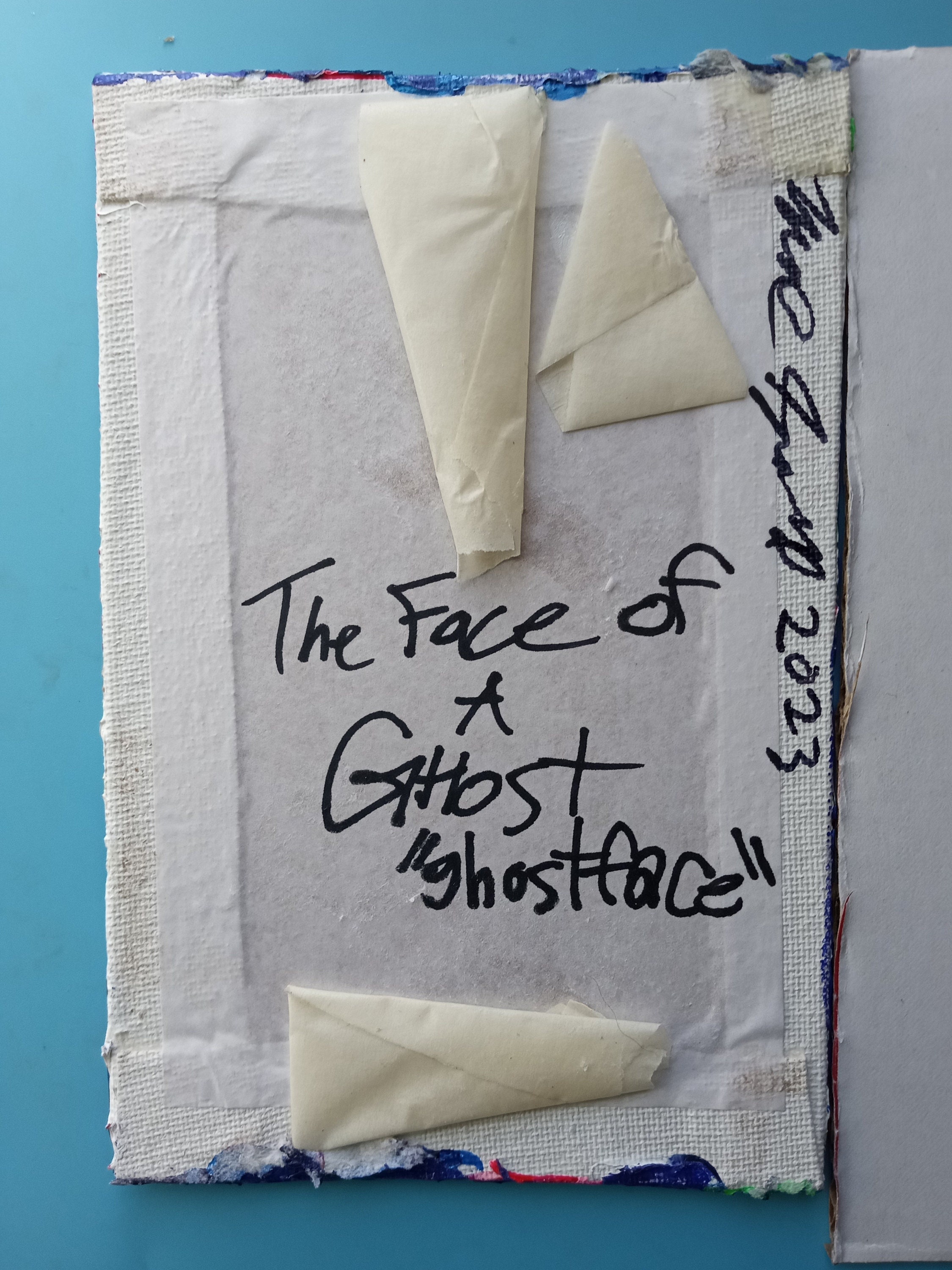 Original Fan Art Horror Halloween Acrylic Painting 4"x6" Canvas Board ...