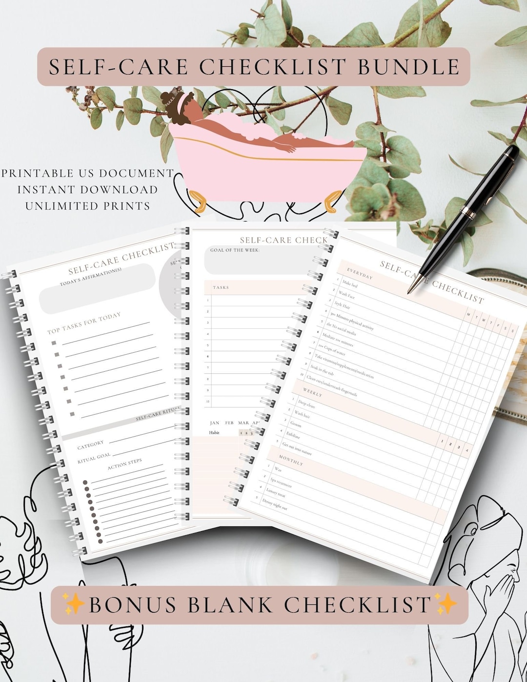 Daily Routine Printable - Etsy