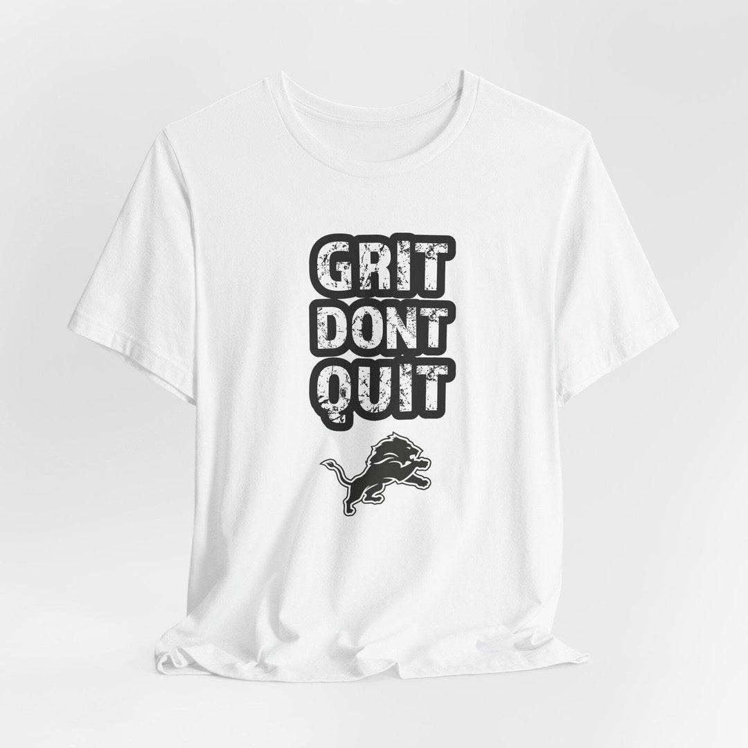 Grit Don't Quit Shirt Detroit Lions Tshirt NFL Football Jared Goff ...