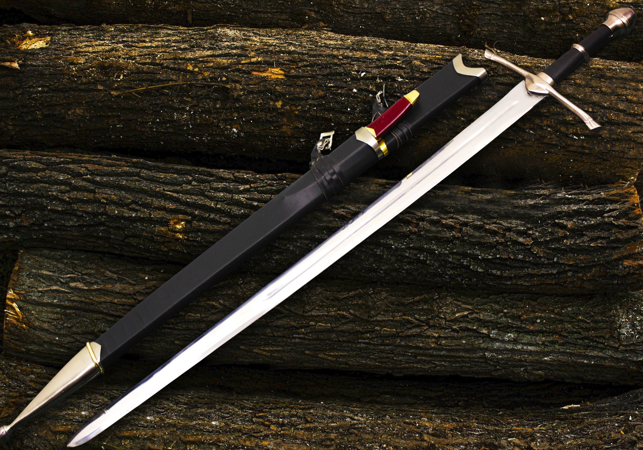 Anduril Sword of Strider Custom LOTR Replica Blade King - Etsy