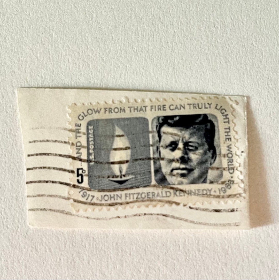 Vintage US 1963 President John Fitzgerald Kennedy JFK 5 Cent Postal ...