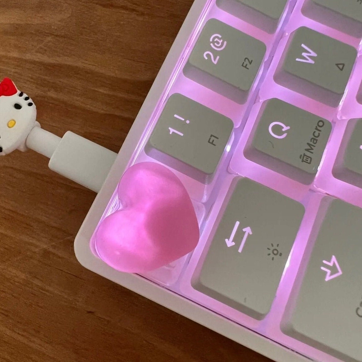 Heart Shaped Keycap Cute Keycaps for Keyboard Cap - Etsy