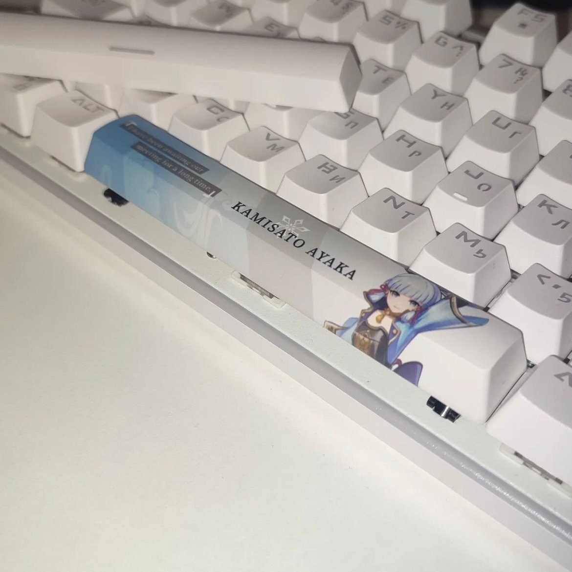 Genshin Space Bar Keycap Genshin Imapct Keycaps Artisan - Etsy