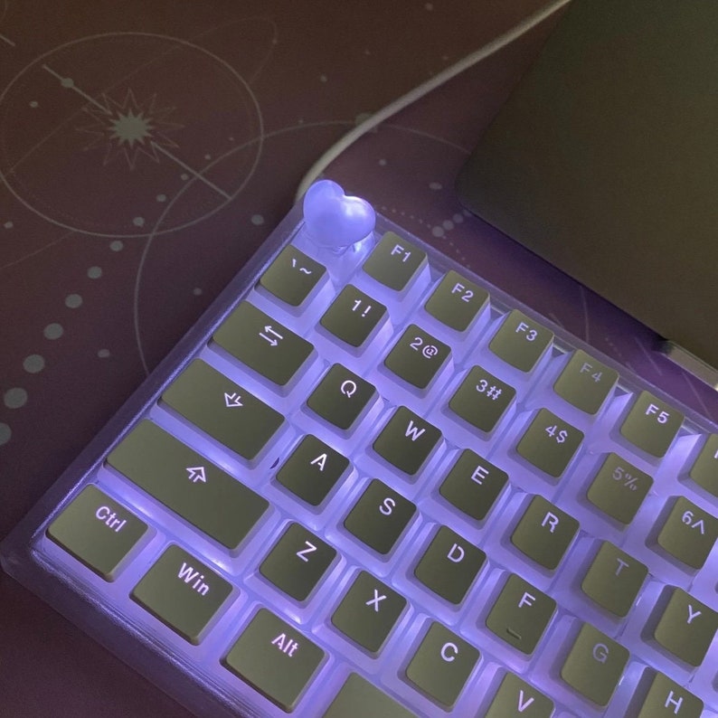 Heart Shaped Keycap Cute Keycaps for Keyboard Cap - Etsy