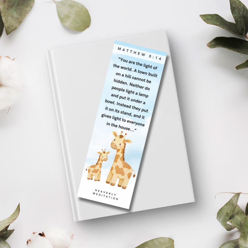 Children's Printable Bookmark Set 1 - Etsy