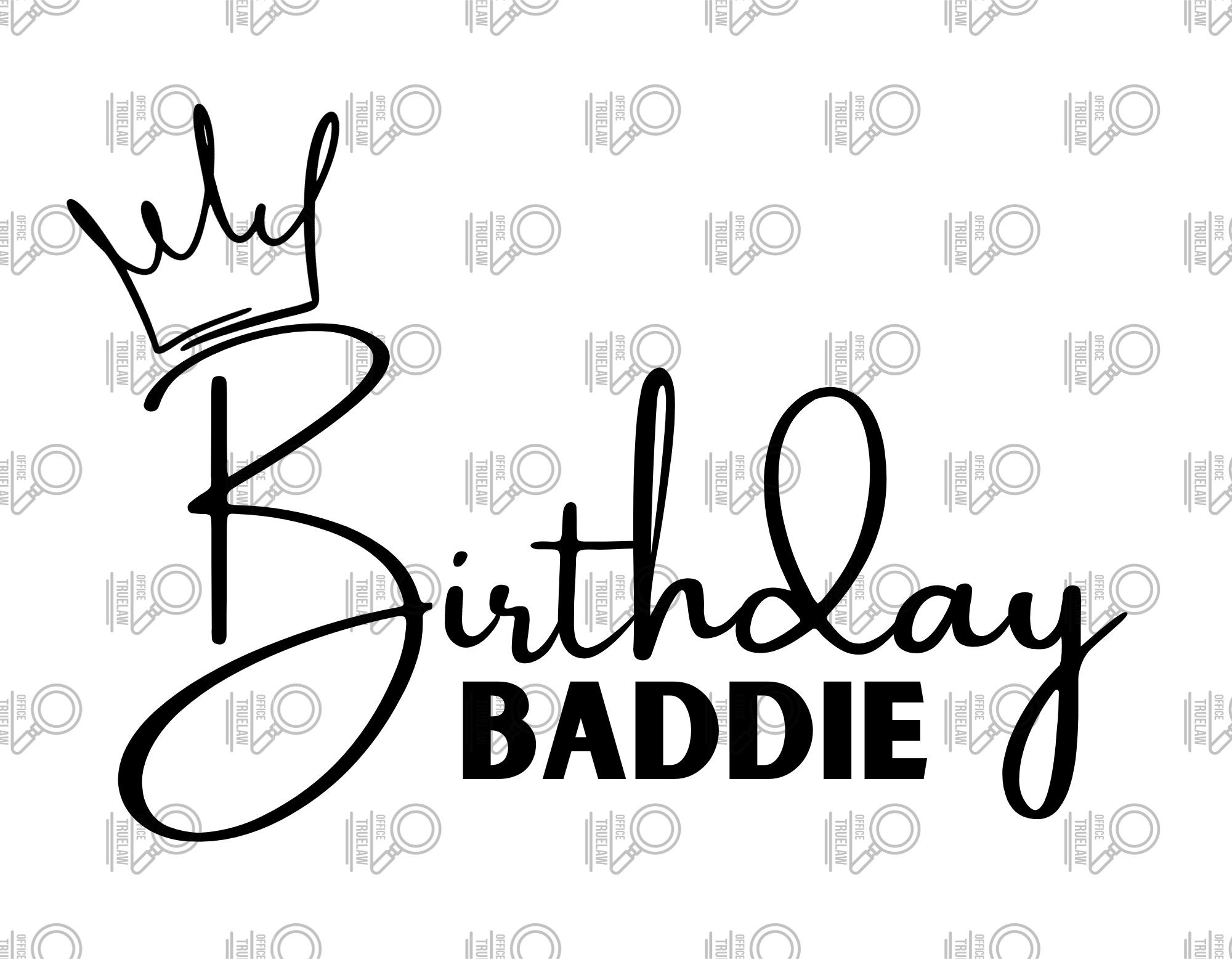 Birthday Baddie Png, Birthday Baddie Svg, Birthday Graphic Tee ...