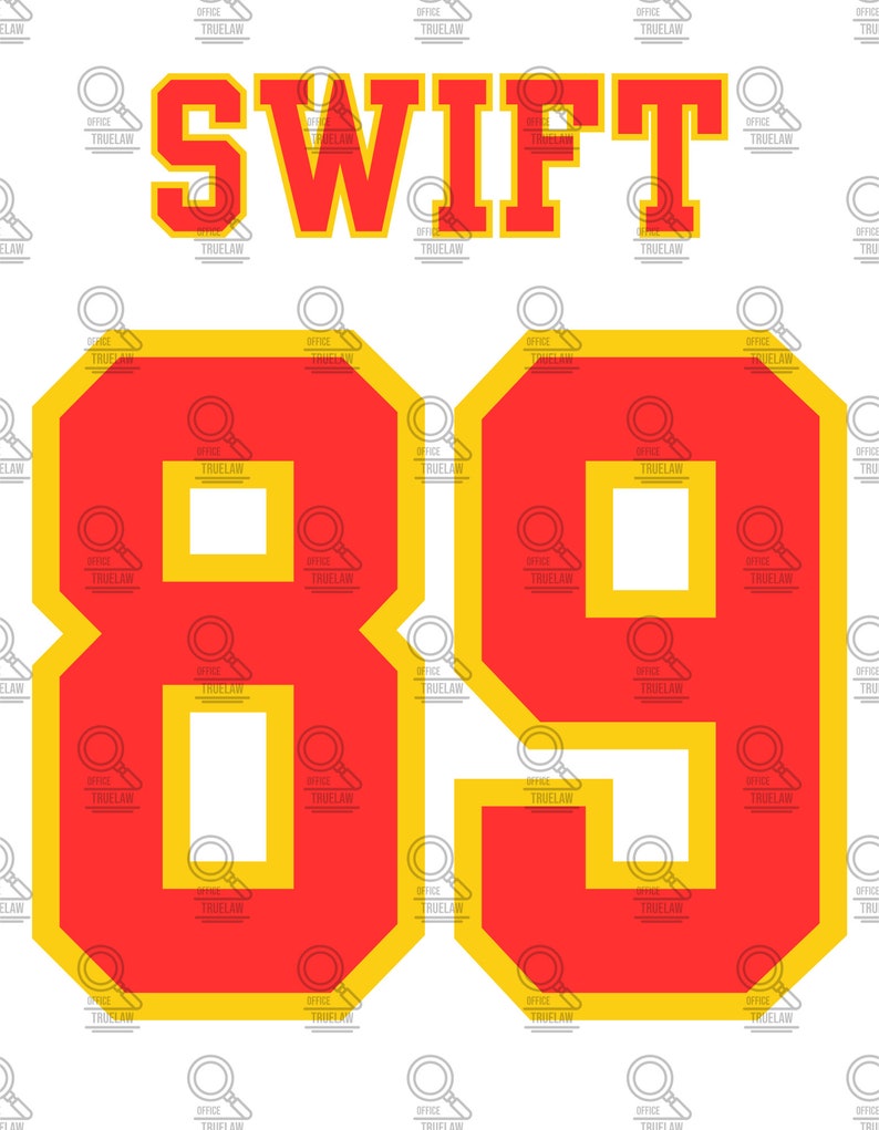 Travis Kelce Taylor Swift Png, Jersey 87, 89, Loving Him Was Red Png ...