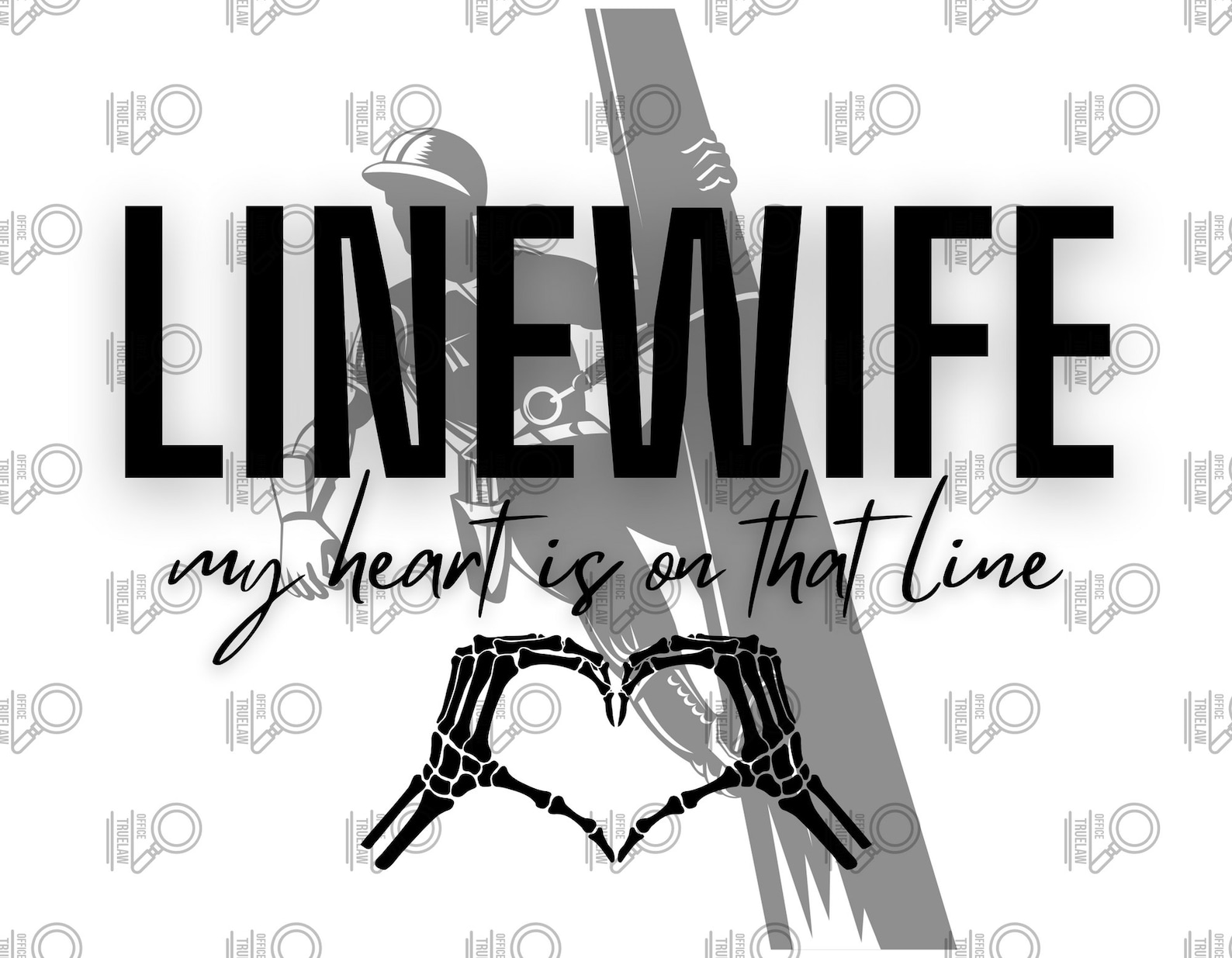Linewife Png, Lineman Wife, Lineman Girlfriend, Blue Collar Png ...