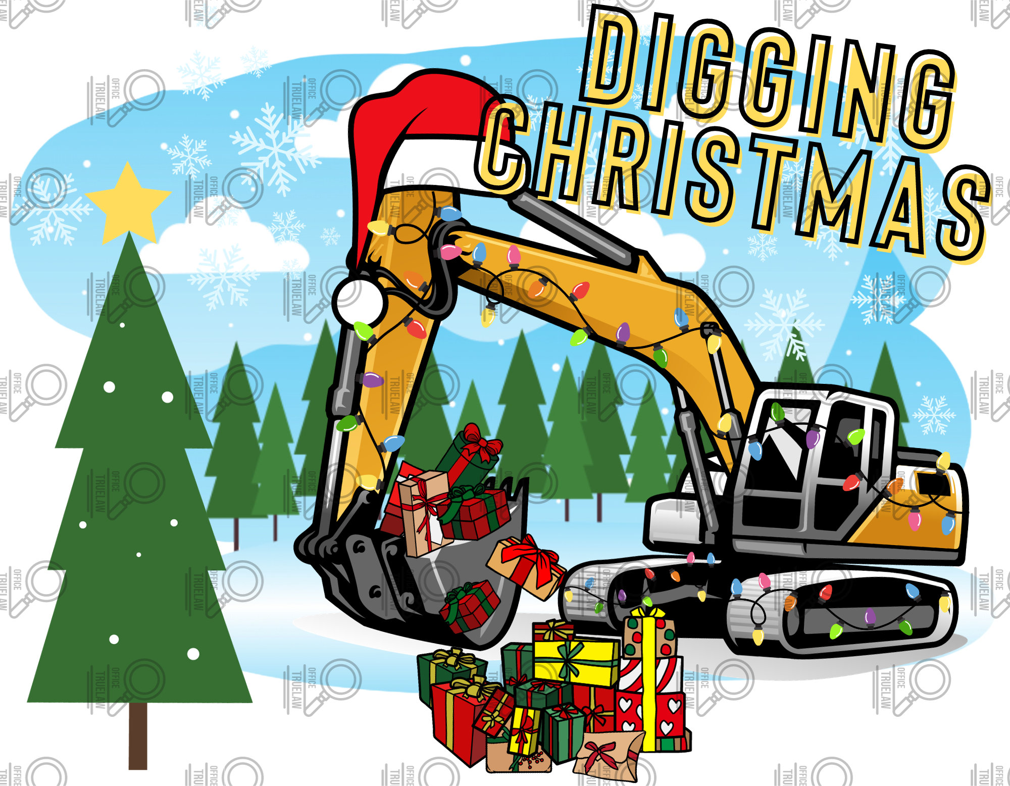 Digging Christmas Png, Boys Christmas Png, Christmas Sublimation, Boys ...