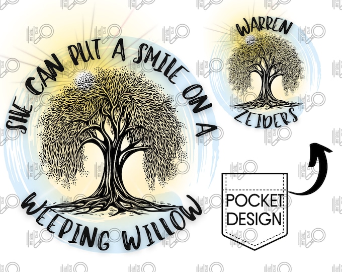 Warren Zeiders, Weeping Willow, Svg, Png, Jpg, Pdf Digital Download ...
