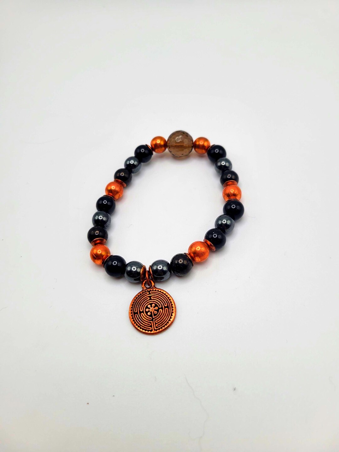 EMF Protection Bracelet With Shungite, Black Tourmaline, Hematite ...