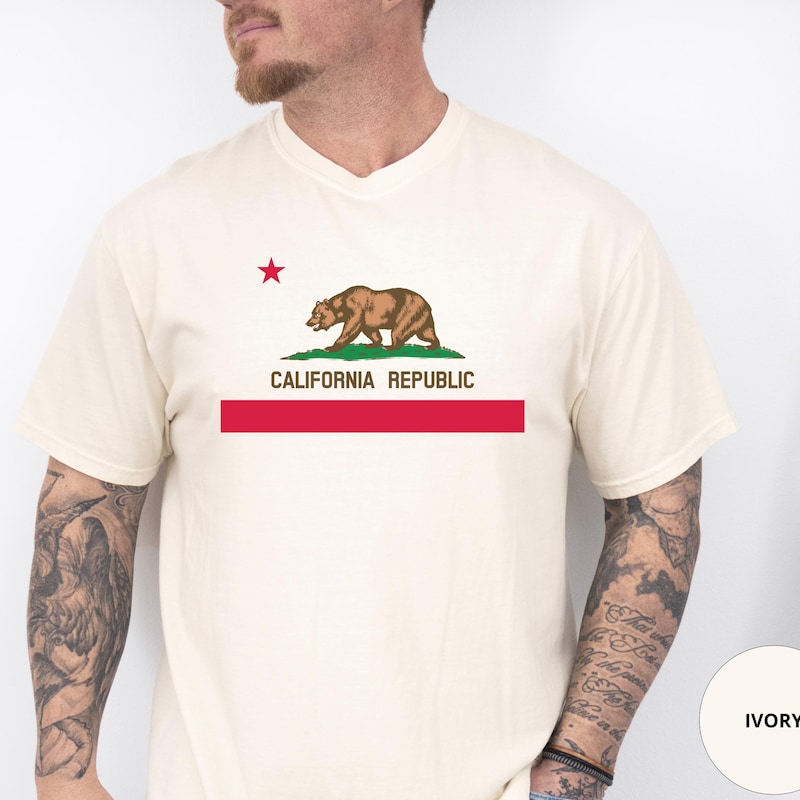 California Flag Shirts - Etsy