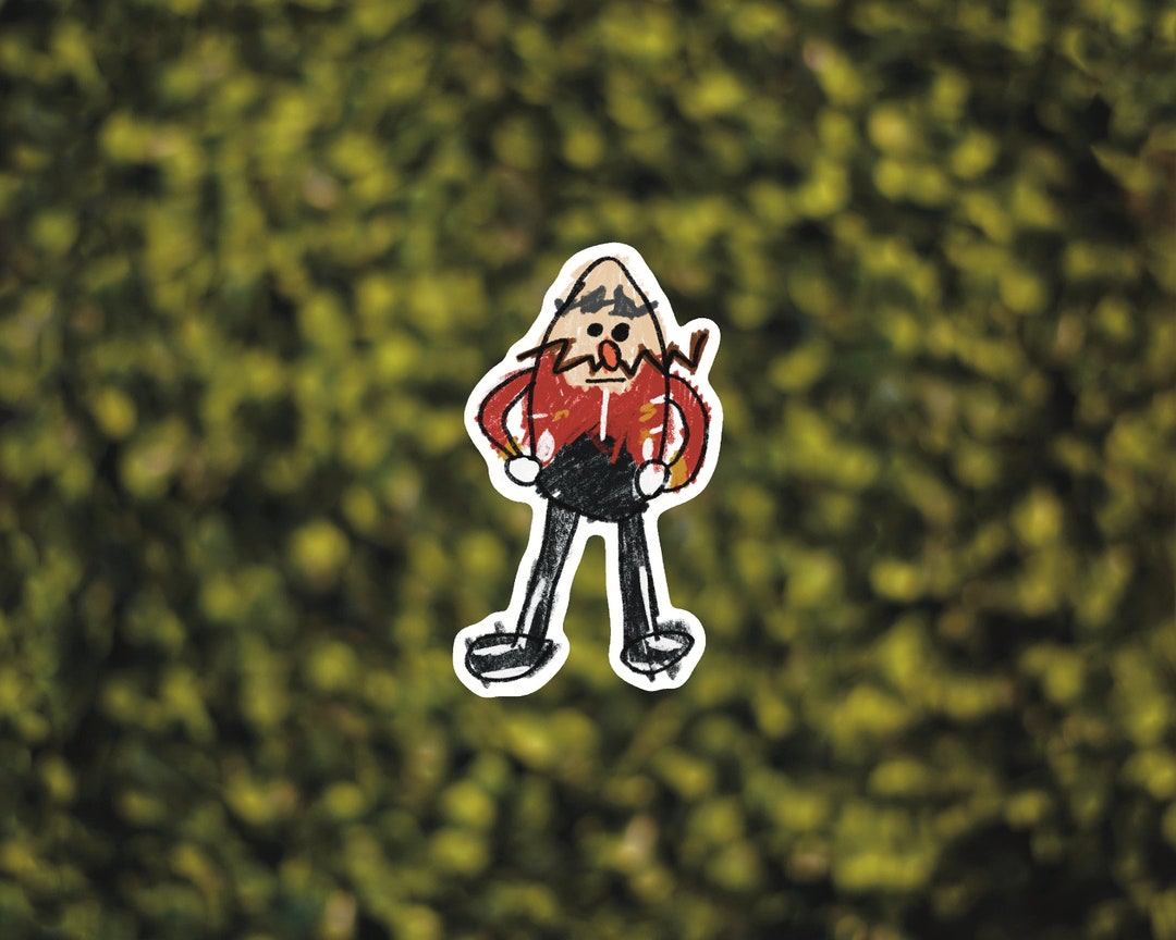 Dr. Eggman Meme Sticker Knock Knock It's Knuckles - Etsy Australia