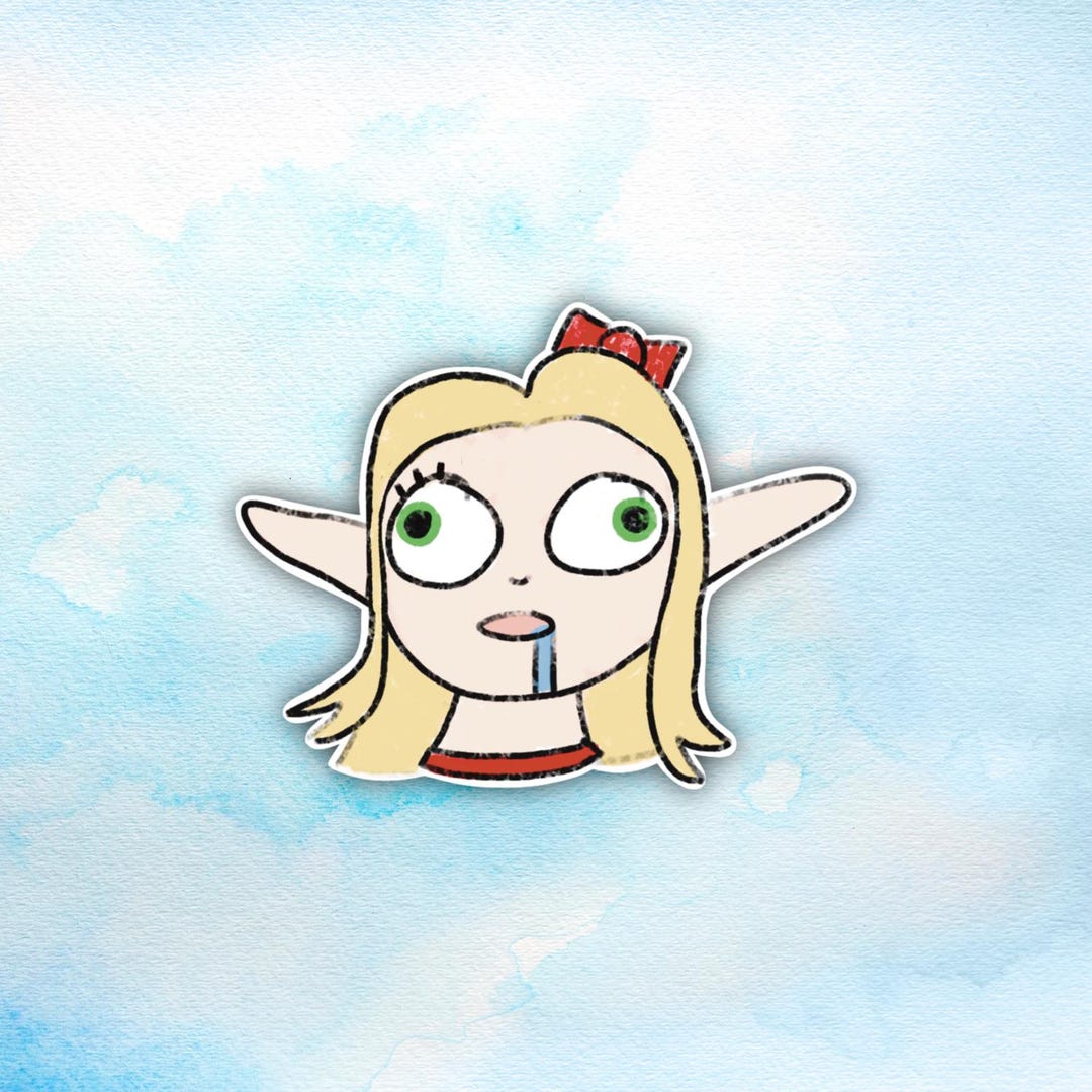 Marcille Sticker Delicious in Dungeon Sticker Dungeon Meshi Sticker ...
