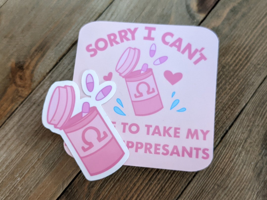 Heat Suppressants Omegaverse Sticker Fanfic Trope Sticker ABO ...