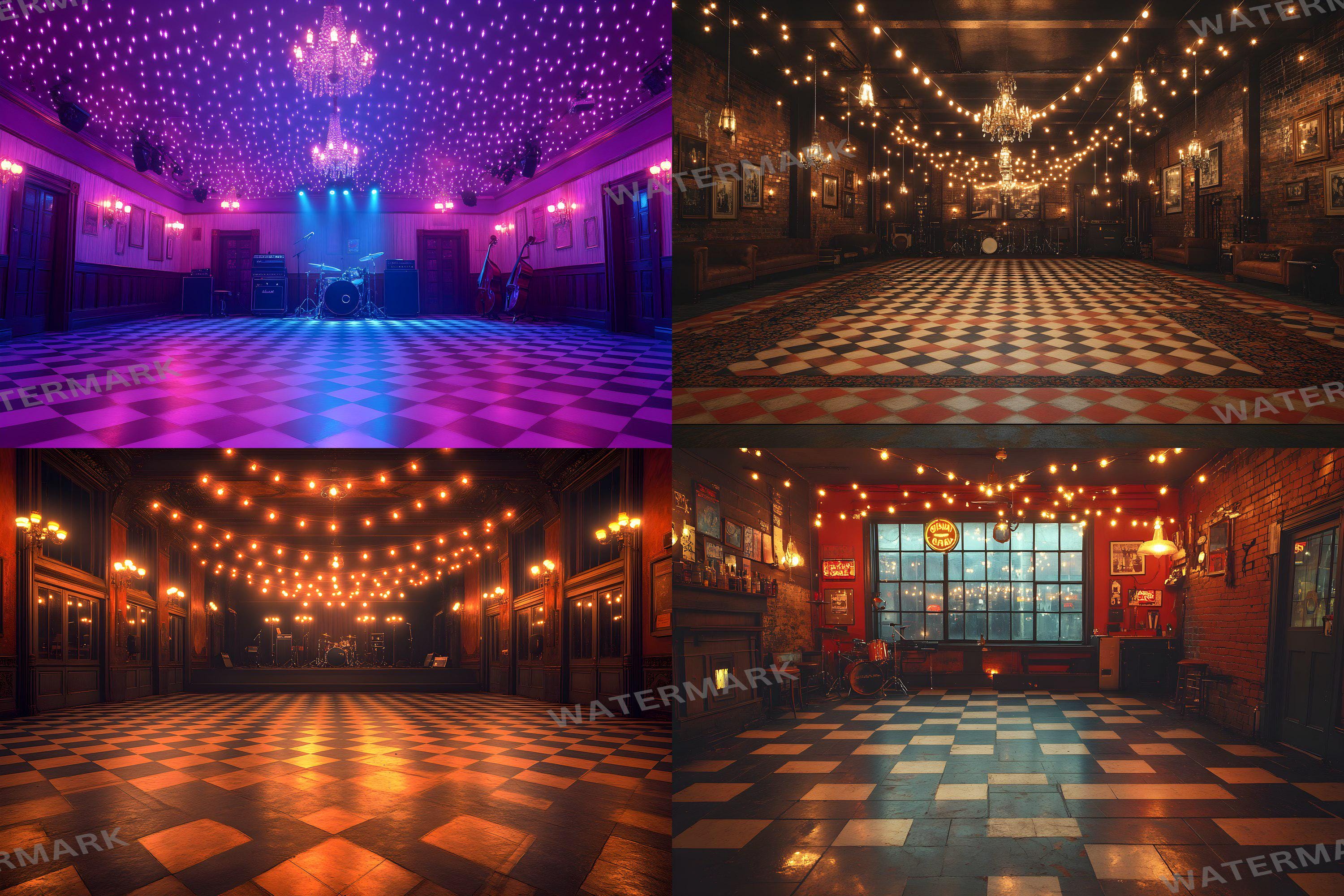 30 Vintage Dance Hall Backdrops | Retro Ballroom Pngs (6000x4000px) - Etsy
