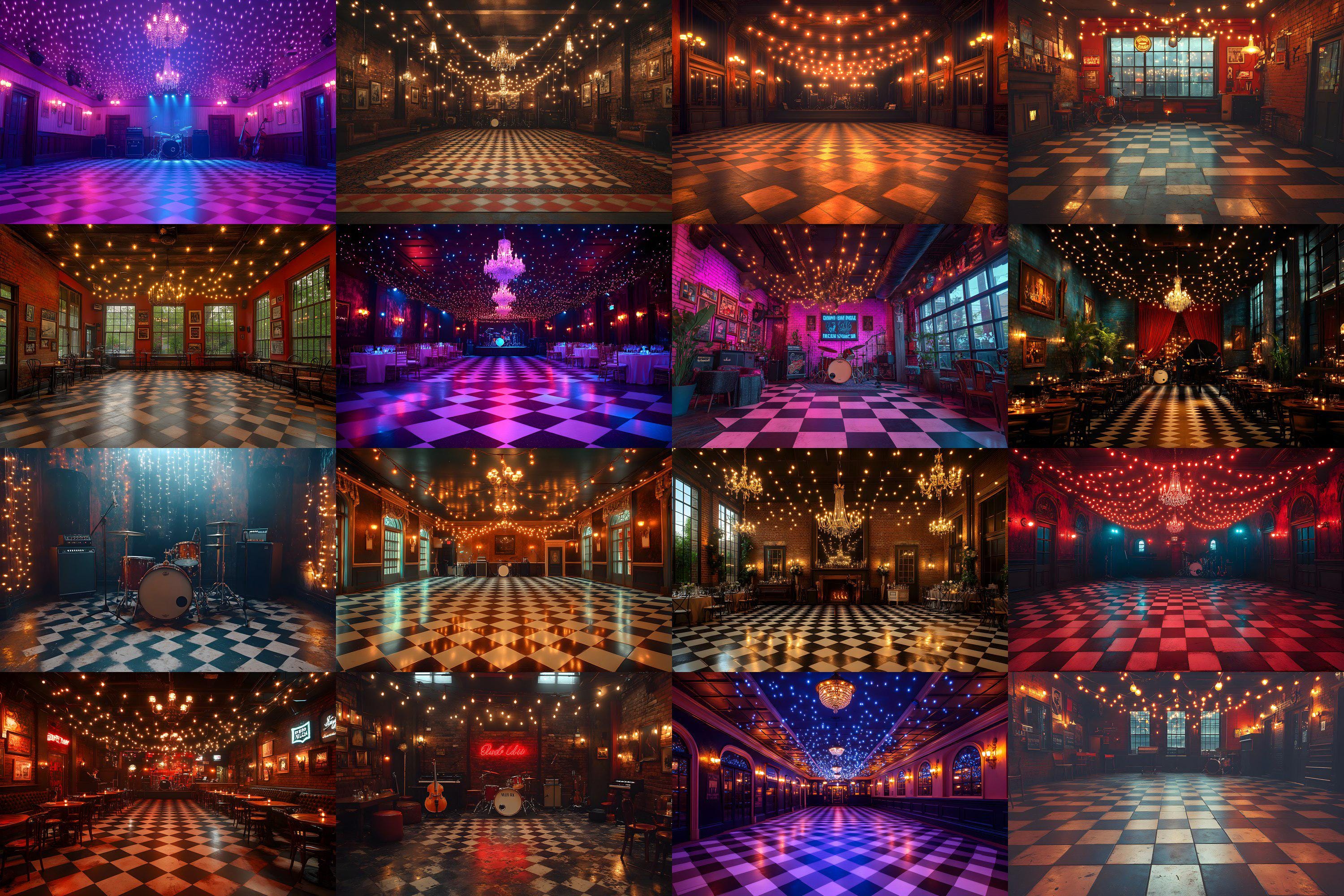 30 Vintage Dance Hall Backdrops | Retro Ballroom Pngs (6000x4000px) - Etsy