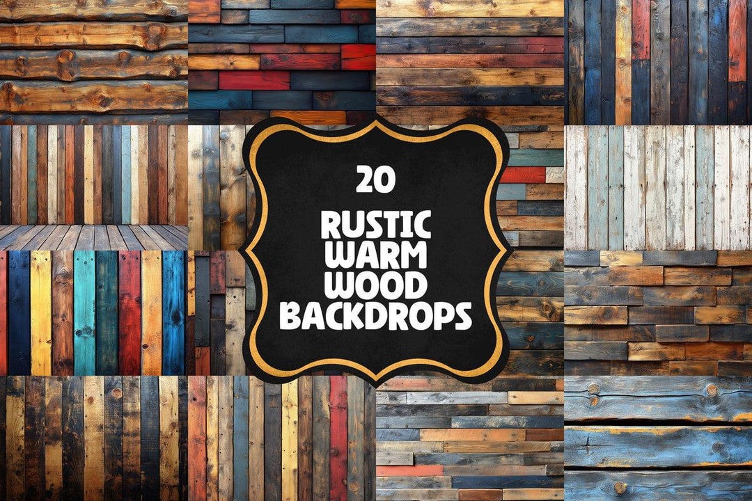 20 Rustic Warm Wood Backdrops Pngs for Photographers Digital Artists ...