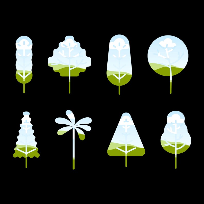 Tree Canva Frames Drag and Drop Tree Nature Canva Templates PNG Designs ...