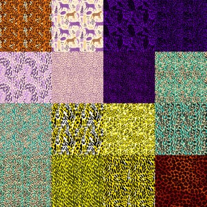 100 Leopard Print Seamless Papers, Realistic Wildlife Textures (digital ...