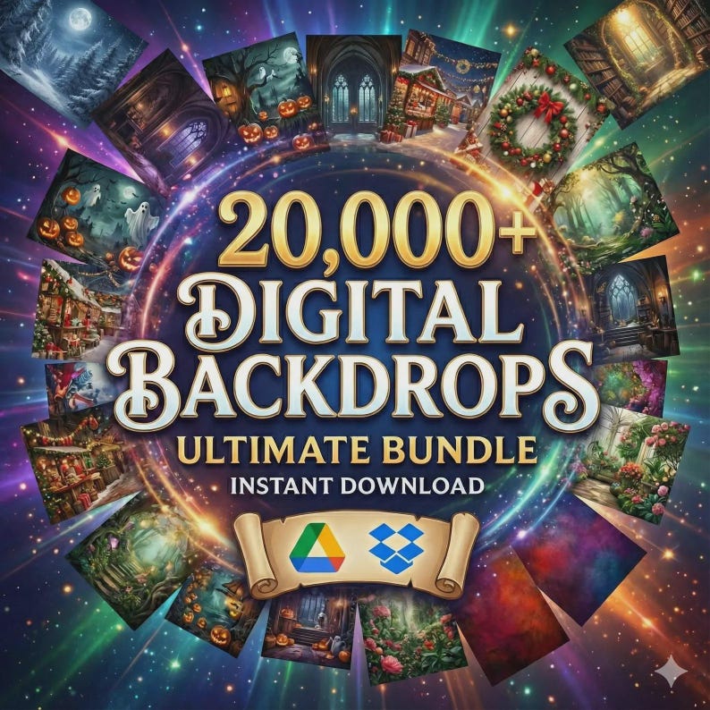 Entire Store Clipart Mega Bundle – Lifetime Access (digital Download ...