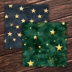 20 Christmas Digital Paper Mega Bundle, Holiday Scrapbook Papers ...