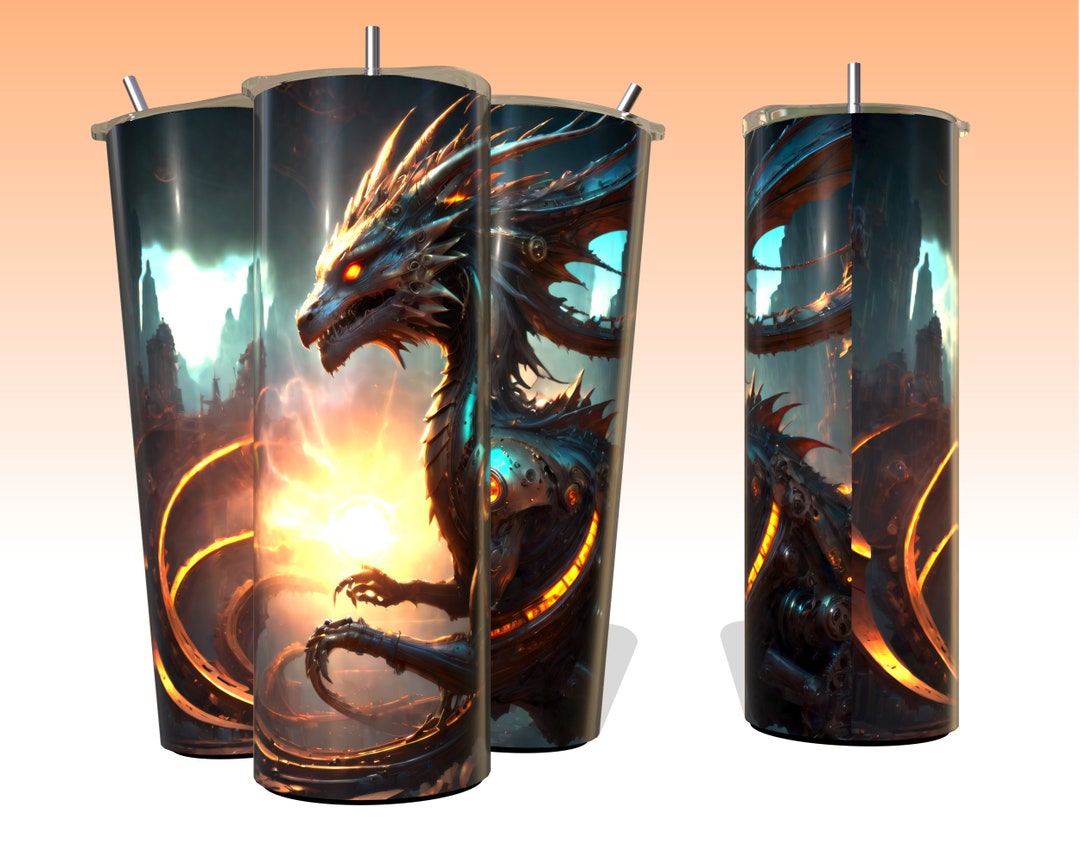 HD-PNG 'inferno Automaton: the Copper Drake' Steampunk Dragon ...