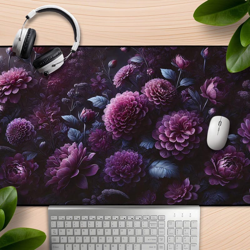 Purple Mouse Pad - Etsy