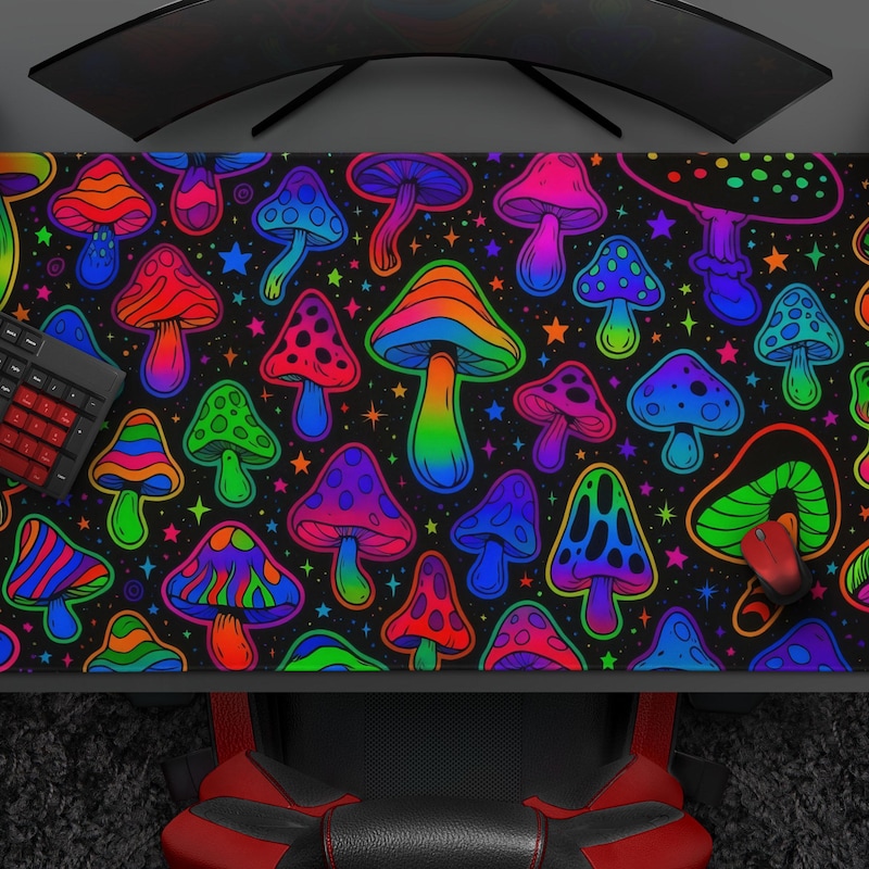 Psychedelic Office Decor - Etsy