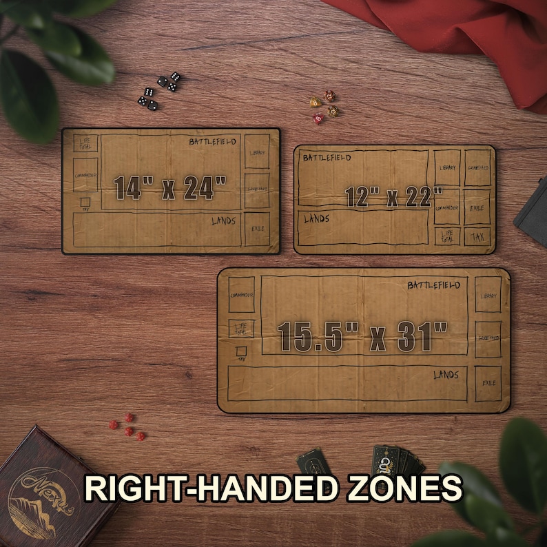 Homeless Man's TCG Playmat, Funny Play Mat With Optional EDH Zones ...
