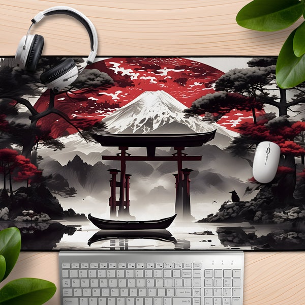 Japanese Mouse Pad Fuji - Etsy