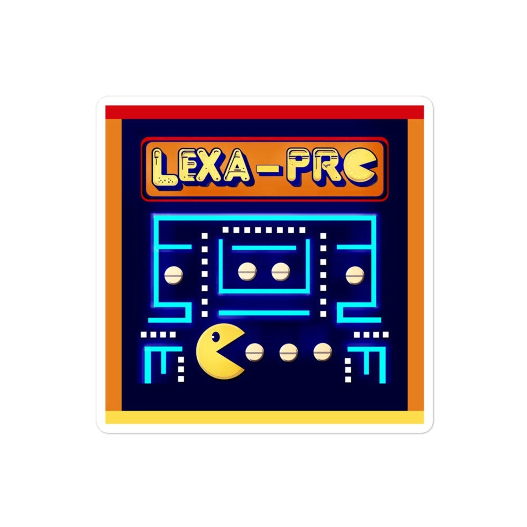 Lexa-pro Pac-man Sticker Parody - Etsy