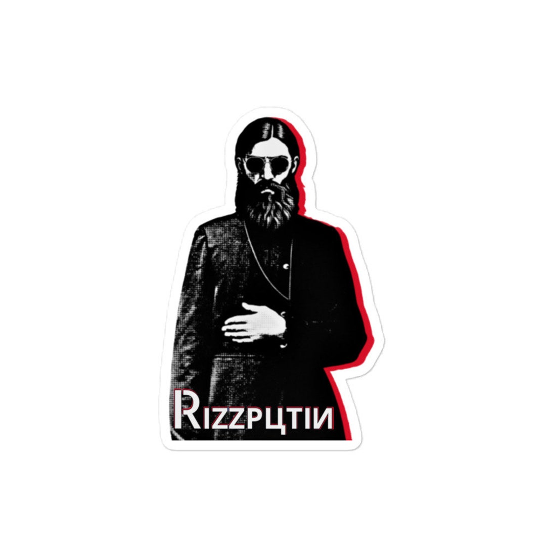 Rasputin "rizzputin" Sticker - Etsy