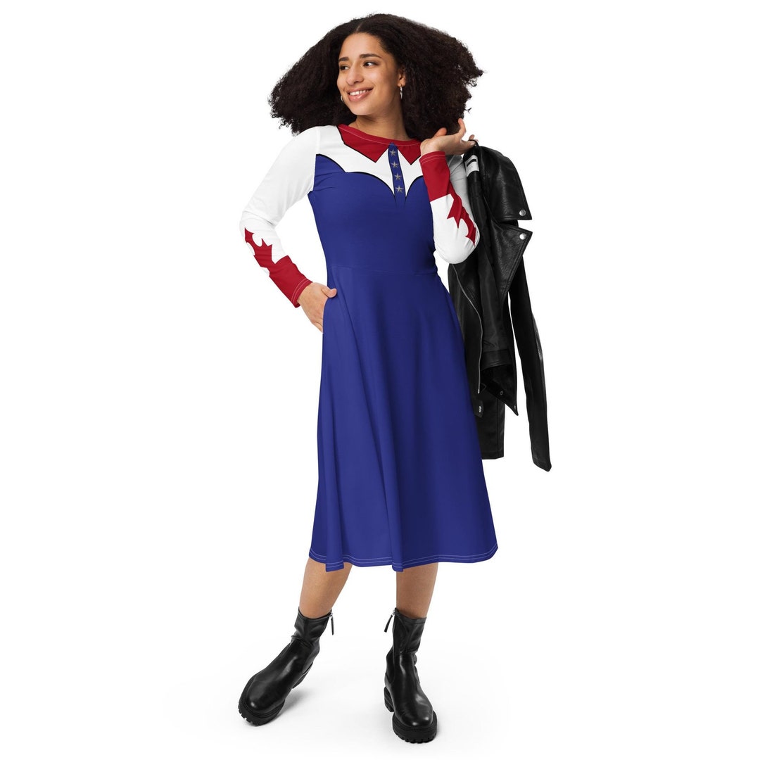 Cowboy Country Music Costume Midi Dress - Etsy