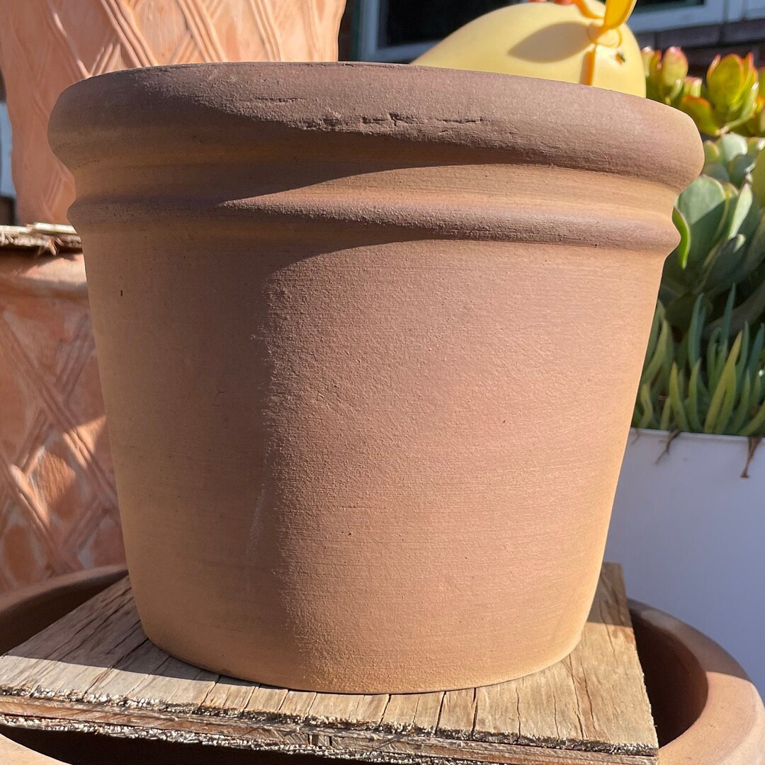 Chocolate Clay Cylinder With Thick Rim - Etsy