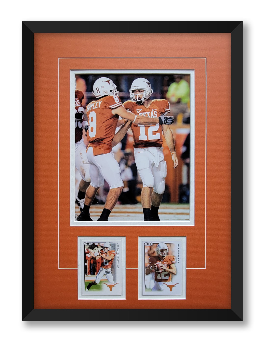 UT Picture Frame University of Texas Hook 'em Horns - Etsy
