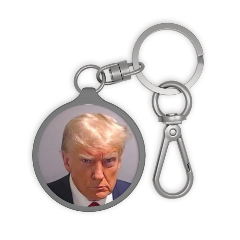 Donald Trump Mugshot Keychain - Etsy