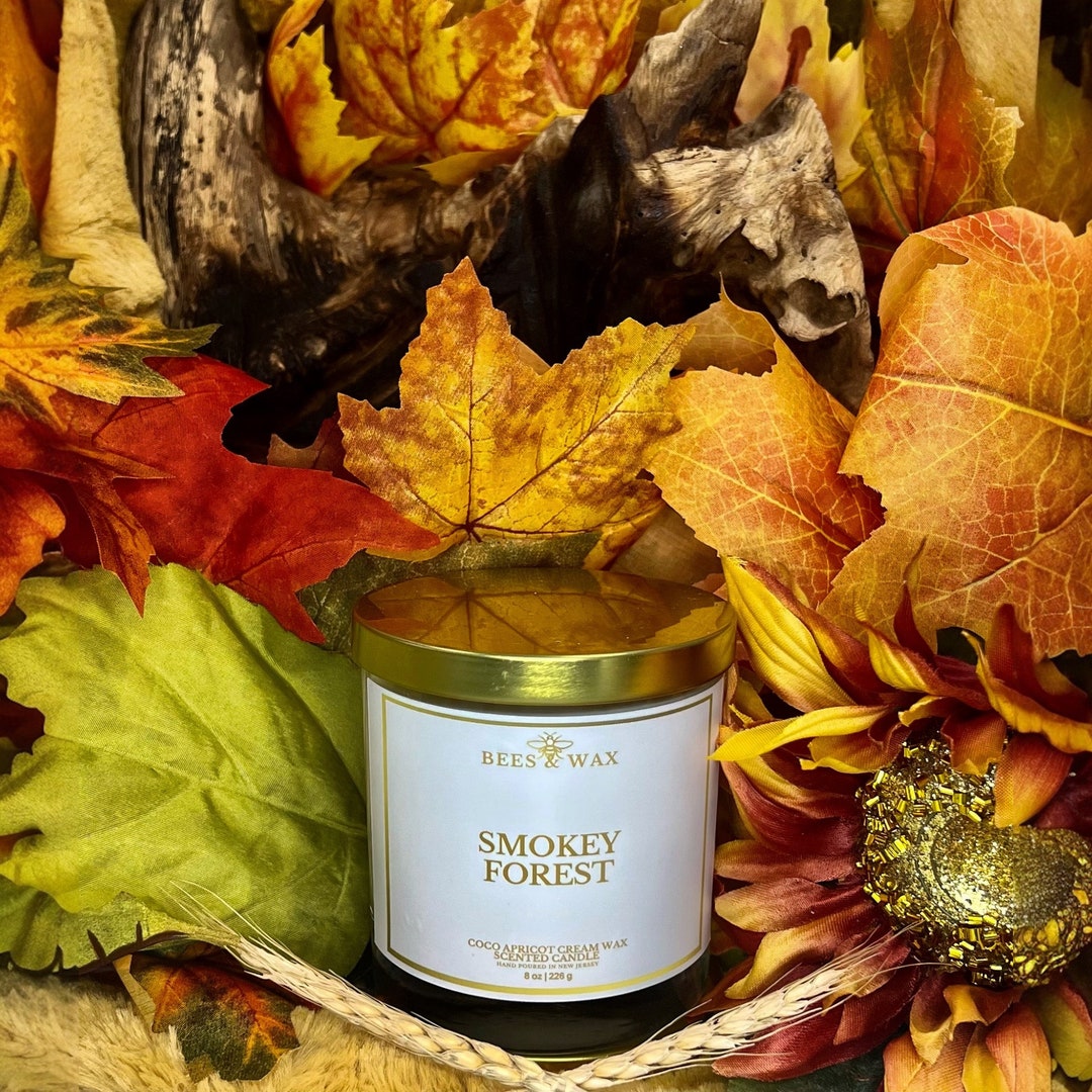 Beautiful Glass Candle Jars | Wooden Wicks | Coconut Wax | Fall Candle ...