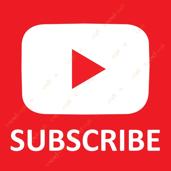 Youtube Logo Sticker - Etsy